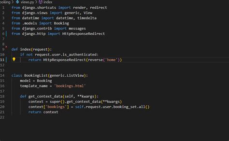 Python Trying To Redirect User To A Home Page Indexhtml When They Are Signed Out Stack