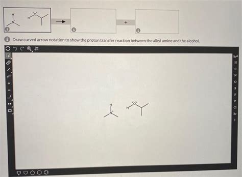 solved draw curved arrow notation to show the proton