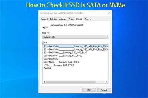 There Are 5 Simple Ways To Check If An SSD Is SATA Or NVMe
