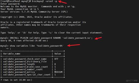 Mysql Validatepassword插件的使用the52hz的技术博客51cto博客