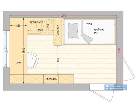Планировка детской комнаты 10 кв м для мальчика или девочки Студия Дениса Серова Планировки