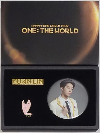 駿河屋 ライ・グァンリン バッジ ピンボタンset 「wanna One World Tour One：the World」（バッジ・ピンズ）