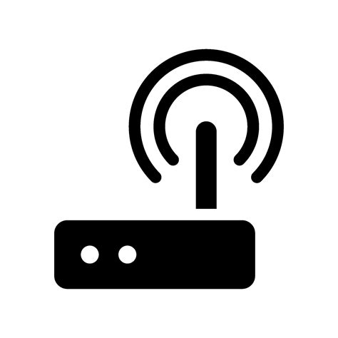 Router Icon Vector Symbol Design Illustration 26219133 Vector Art At Vecteezy