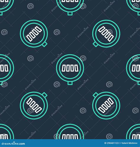 Line Pedestrian Crosswalk Icon Isolated Seamless Pattern On Black Background Traffic Rules And