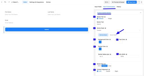 Custom Submit Button In Fluent Forms Fluent Forms