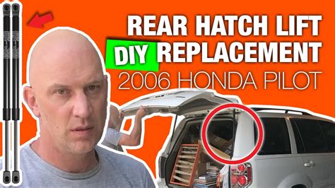 Diy Rear Hatch Lift Replacement 06 Honda Pilot Youtube