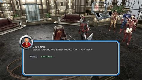 Joke About Black Widows Boobs Marvel Ultimate Alliance Youtube