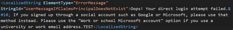Multi Line Localizedstring In Azure Ad B2c Custom Policy Microsoft Qanda