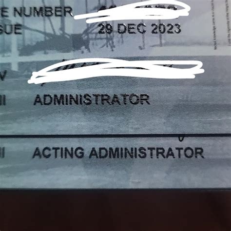 Whats The Difference Between Administrator And Acting Administrator