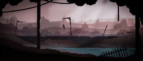 artstation creepy parallaxing scenery