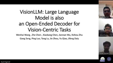 Visionllm Large Language Model Is Also An Open Ended Decoder For