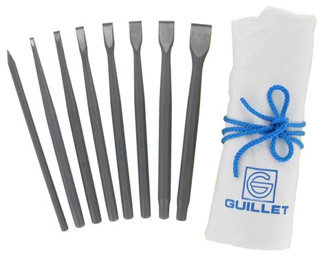 8 Piece Carving Chisel Set Gough Tools