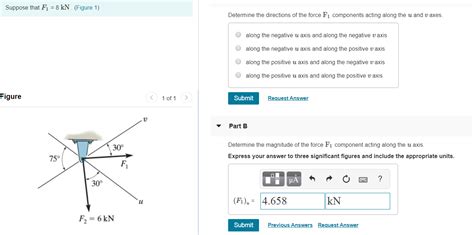 Solved Suppose That Fi 8 Kn Figure 1 Determine The