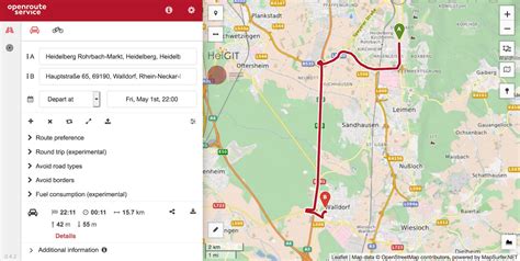 Advanced Time Dependent Routing Soon Available In Openrouteservice Heigit