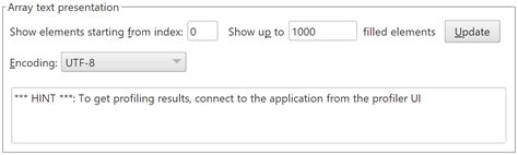 Yourkit Net Profiler Help Quick Info View
