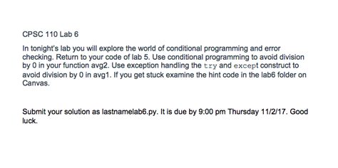 Solved CPSC Lab In Tonight S Lab You Will Explore The Chegg Com