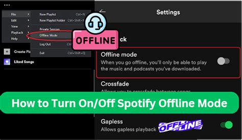 How To Turn Onoff Spotify Offline Mode