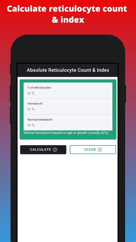 Absolute Reticulocyte Count And Index For Anemia ~ Imedical Apps Absolute Reticulocyte Count And Index For Anemia ~ Imedical Apps