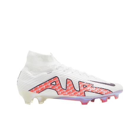 나이키 줌 머큐리얼 슈퍼플라이 9 엘리트 Fg 화이트 브라이트 크림슨 Nike Kream