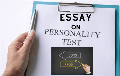 Personality Tests Pros Cons Detailed Essay