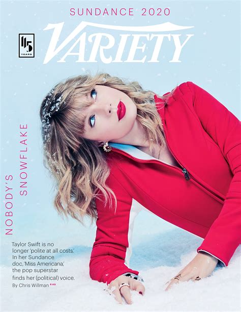 Read Taylor Swifts Quotes From Her Interview With Variety Popsugar