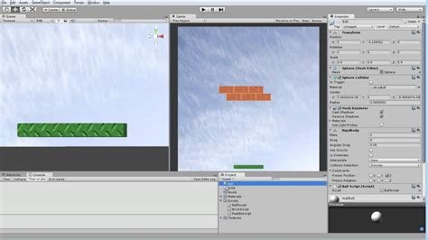 Unity 3d Tutorial For Programmers Part 11 Launching The Ball Youtube