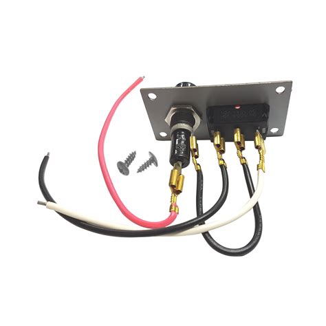 Switch Panel 1 Gang And Illuminated Switch Ansco