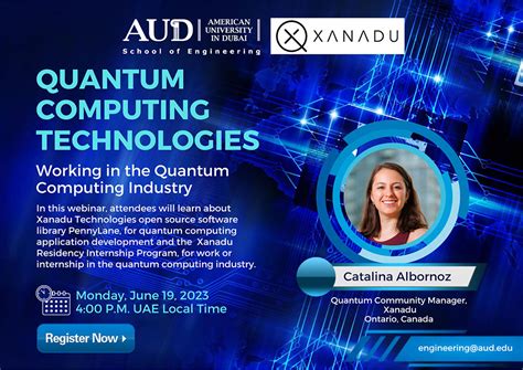 Quantum Computing Technologies American University In Dubai Aud
