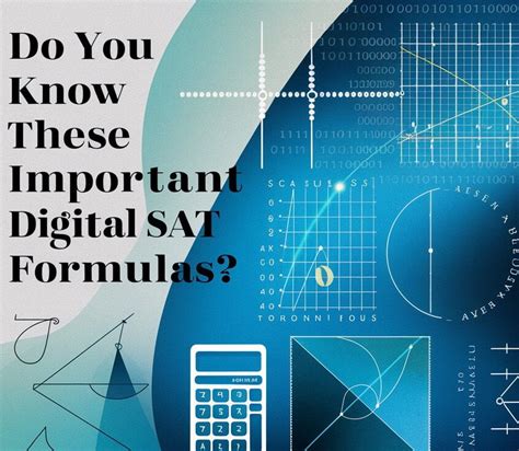 Do You Know These Important Digital Sat Formulas