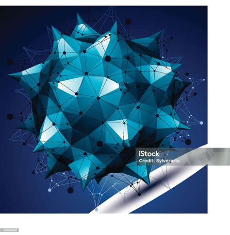 3 D 벡터 추상적임 디자인식 오브젝트입니다 다각형 복잡한 그림 0명에 대한 스톡 벡터 아트 및 기타 이미지 0명 2015년 3차원 형태 Istock