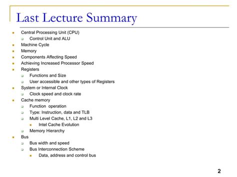 Ict Lecture07primary Memory And Its Typespptx