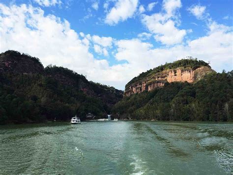 三明大金湖景区 风景 家岩 大山谷图库