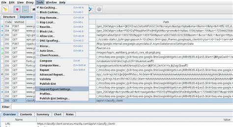 How To Import Settings From Charles Proxy