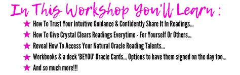 sacred oracle workshop event page — rachael thompson phillips