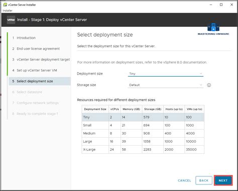 How To Install VCenter Server Step By Step Mastering VMware