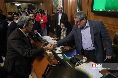 مراسم ادای سوگند پیروز حناچی شهردار جدید تهران