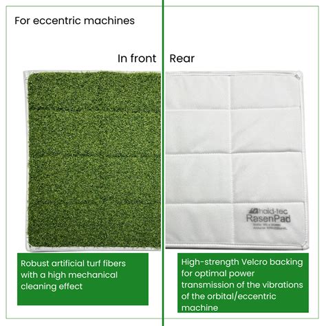Haid Tec Turfpluspad 25x16cm Grass Pad For Eccentric Machine