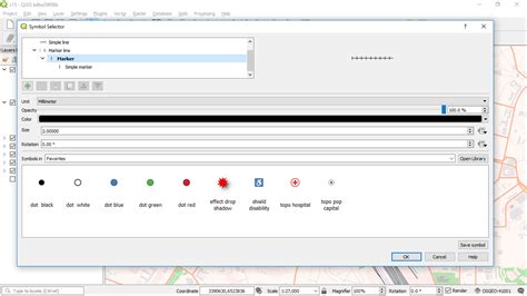 Can Not Resize Simple Marker Selector Window Issue Qgis QGIS GitHub