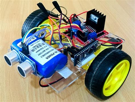 Sensor Based Multi Functional Obstacle Avoidance Bot By Tec Vit The Electronics Club Vit