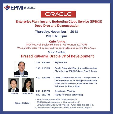 Oracle Planning Epbcs Houston Nihar P