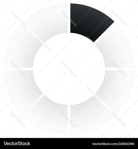 Preloader Or Buffer Symbol Segment Circle Vector Image