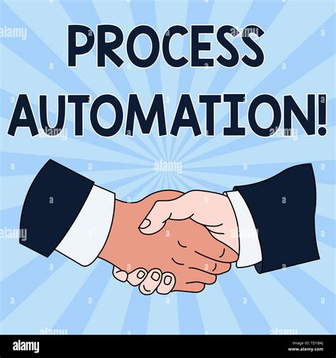 Conceptual Hand Writing Showing Process Automation Concept Meaning Transformation Streamlined