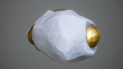 Stylized Cartoon Magic Ore Gold Pbr 3d Model By Locus Models