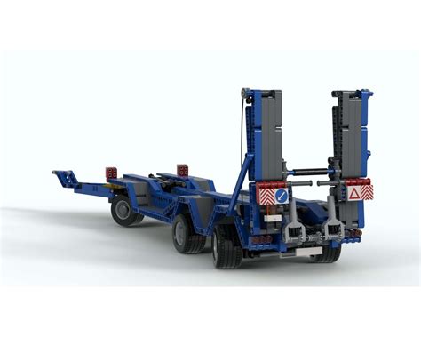 Lego Moc Low Loader Trailer Arocs Scale By Freizeitopfer Rebrickable