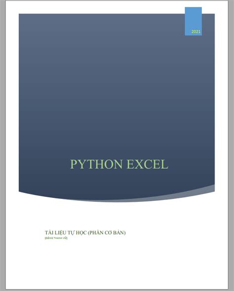 Đưa Python Vào Excel Sự Kết Hợp Sức Mạnh Của Python Và Tính Linh Hoạt