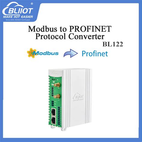 Modbus To PROFINET Protocol Converter With Ethernet Ports And RS 232 485 Serial Ports