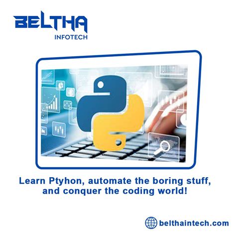 Automate Your Tasks Effortlessly With Python Coding Beltha Infotech Posted On The Topic Linkedin