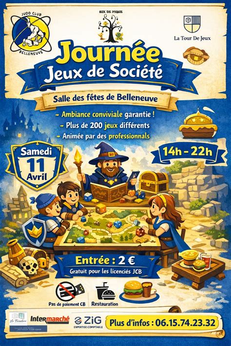 Journee Jeux De Societe Jeu De Societe A Belleneuve