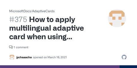 How To Apply Multilingual Adaptive Card When Using Rendering Sdk