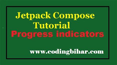Progress Indicator Using Jetpack Compose